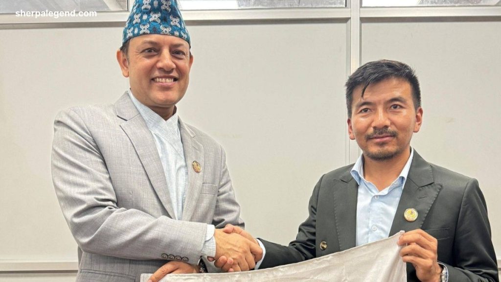 Mingma David Sherpa is set to carry Nepal's Parliament flag to Everest ...